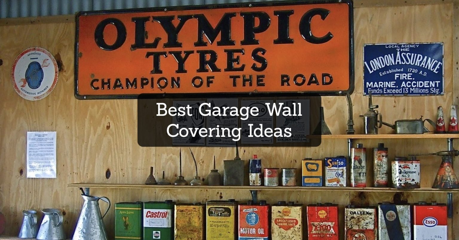 11 Best Garage Wall Covering Ideas - Garagehold